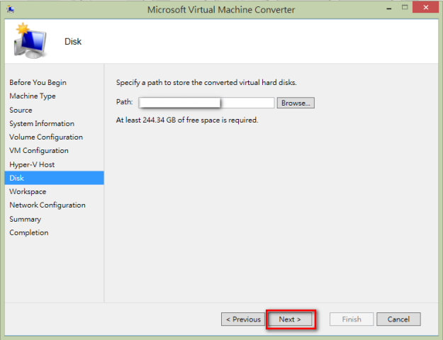 利用 Microsoft Virtual Machine Converter (MVMC) 3.0 将实体计算机移转至 Hyper-V-CSDN博客