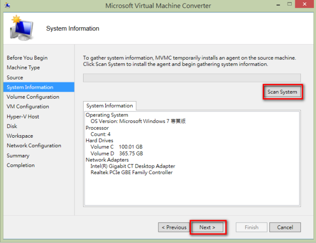 利用 Microsoft Virtual Machine Converter (MVMC) 3.0 将实体计算机移转至 Hyper-V-CSDN博客