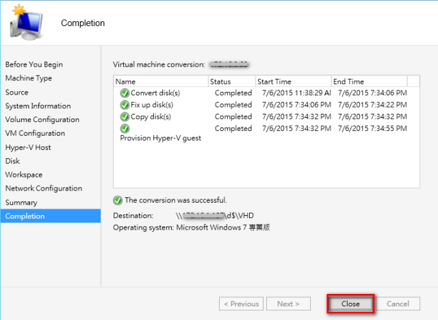 利用 Microsoft Virtual Machine Converter (MVMC) 3.0 将实体计算机移转至 Hyper-V-CSDN博客