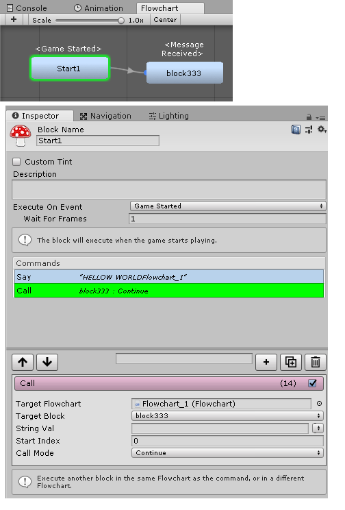[Unity][Fungus]基础组件成员使用说明教程--不同Blocks之间如何通讯传递_fungus call method-CSDN博客