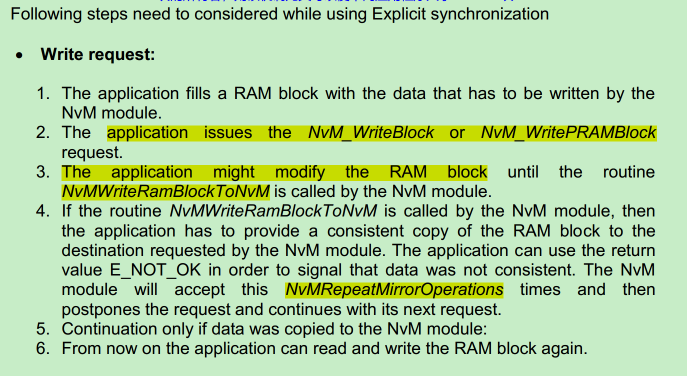 AUTOSAR - NVM 5: data processing mechanism - Programmer Sought