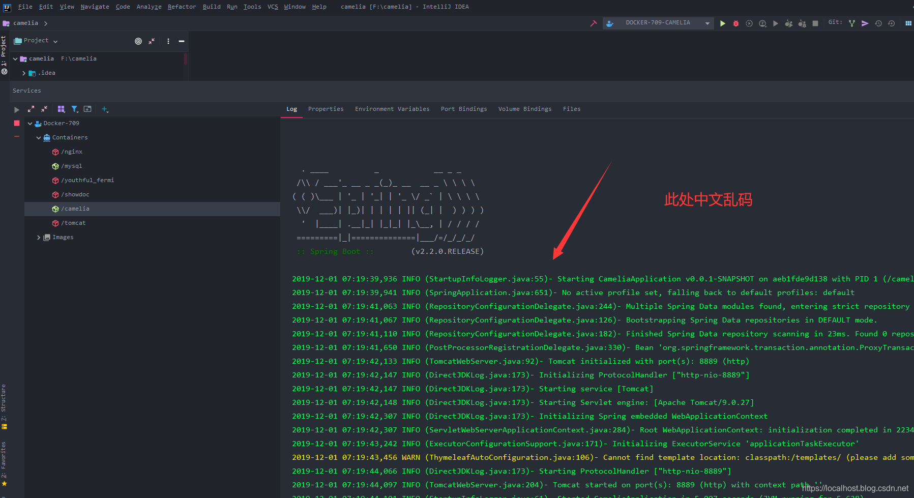Idea Docker插件控制台中文乱码user Idea的docker控制台日志中文乱 Csdn博客