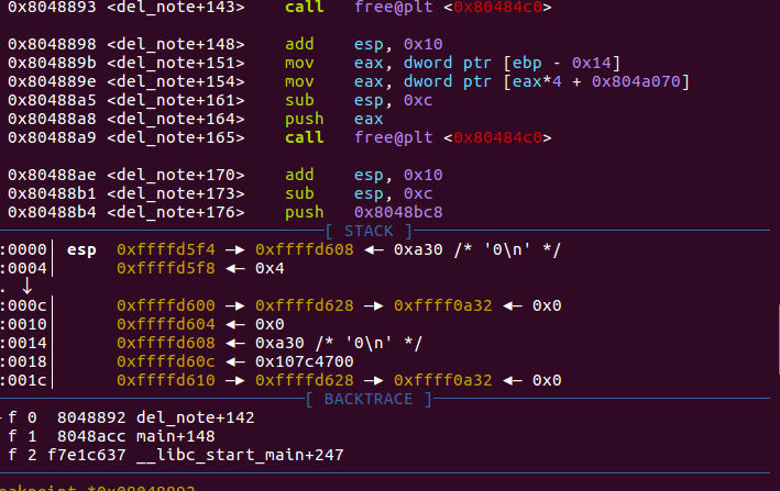 pwn hacknote学习（UAF漏洞利用）_void magic() { system("cat flag"); } void menu() {-CSDN博客