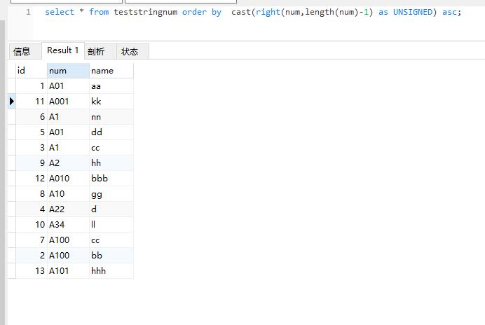 Mysql 数字字符串排序问题（解决10和2的排序前后问题） Mysql 字段排序 2 排在 10 之前 Csdn博客