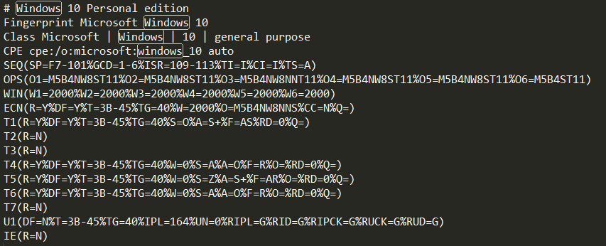 关于nmap识别主机的原理_nmap-os-db-CSDN博客