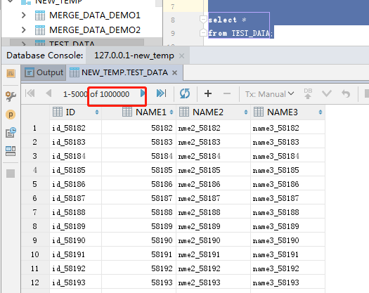 Oracle使用批量插入测试数据 Oracle11g插入测试表 Csdn博客