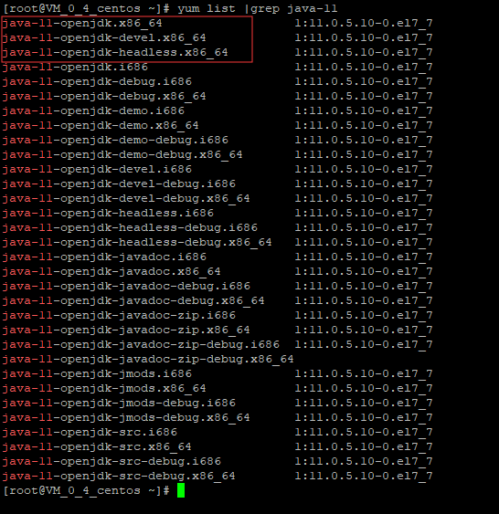 Centos7 Yum安装jdk11yum Install Java11 Csdn博客 