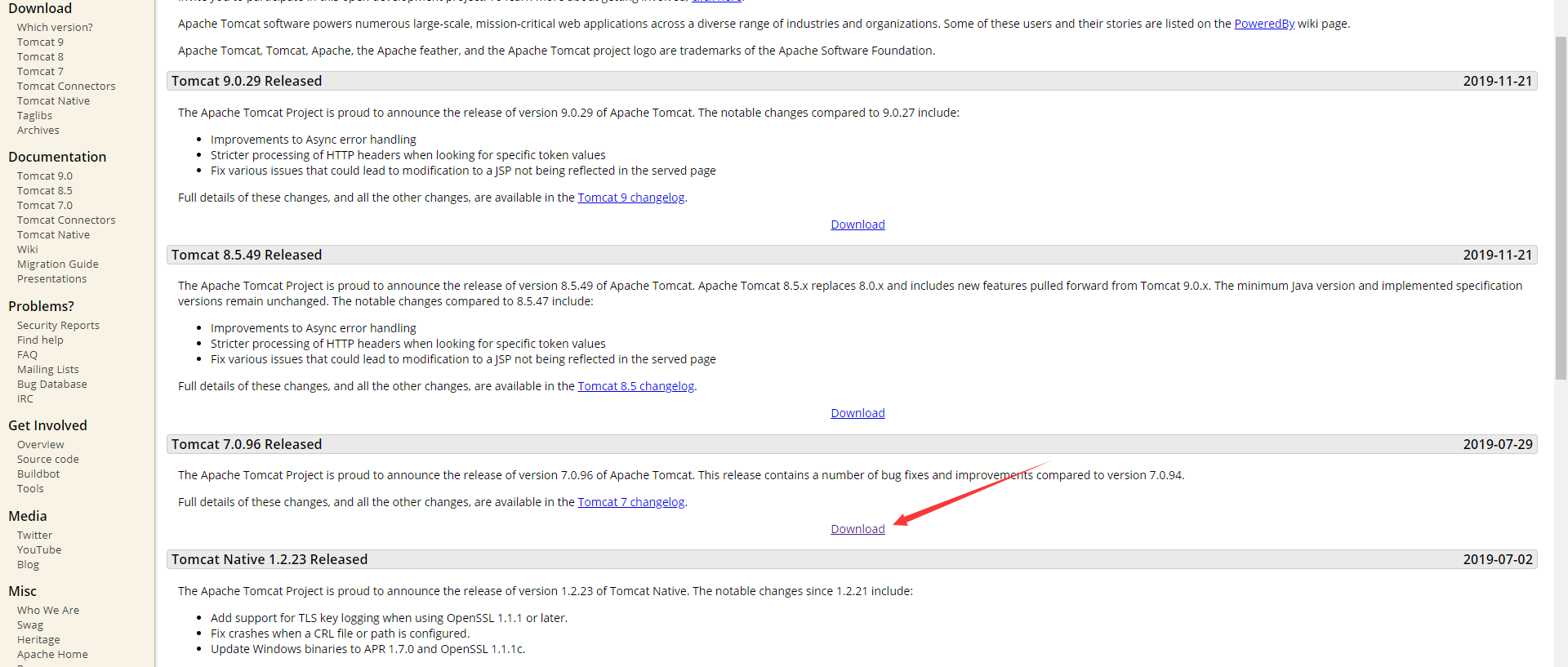 linux安装tomcat7_apache-tomcat-7.0.96.tar.gz-CSDN博客