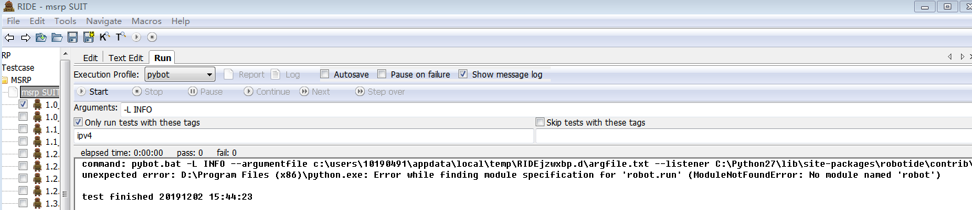 安装python3.8后robotframework执行报错Error while finding module specification for 'robot.run' 的解决方法-CSDN博客