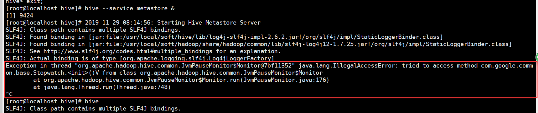 Hadoo系列之Hive安装和使用（三）_grant all on *.* to hive@localhost-CSDN博客