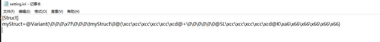 Qt QSetting 读写自定义结构_qt 结构体 保存到ini文件-CSDN博客