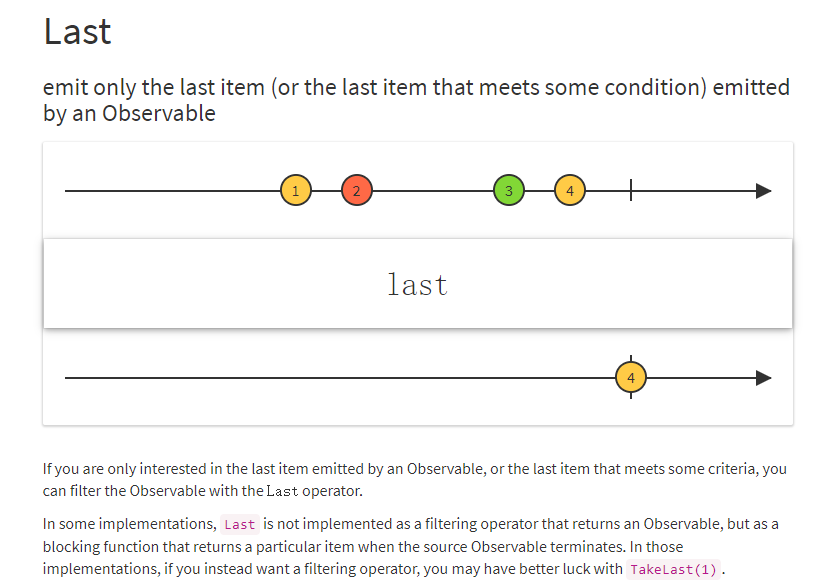 RxJava firstElement 与 lastElement 以及 elementAt-CSDN博客