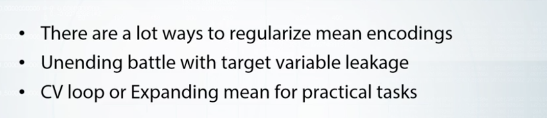 Mean encoding(Target encoding/Likely encoding)_target mean encoding-CSDN博客