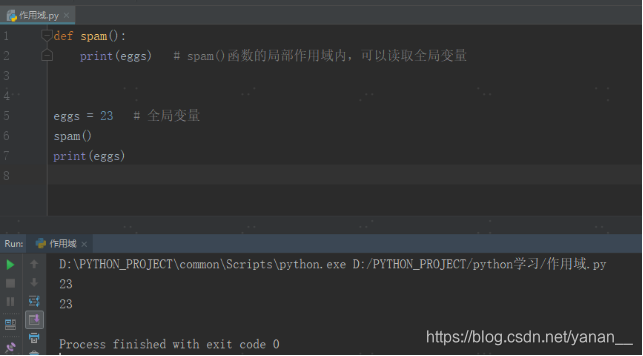 Python局部和全局作用域python什么是全局作用域什么是局部作用域 Csdn博客