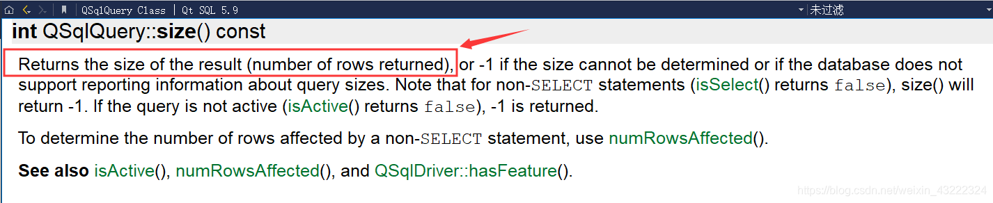 Qt数据库,查询表的内容,获取查询结果的行数和列数 Qt Query Select 行数 Csdn博客
