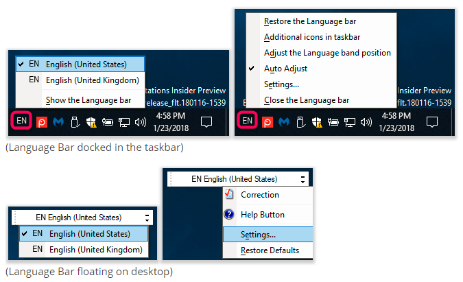恼人的Windows 10语言栏设置_language bar-CSDN博客