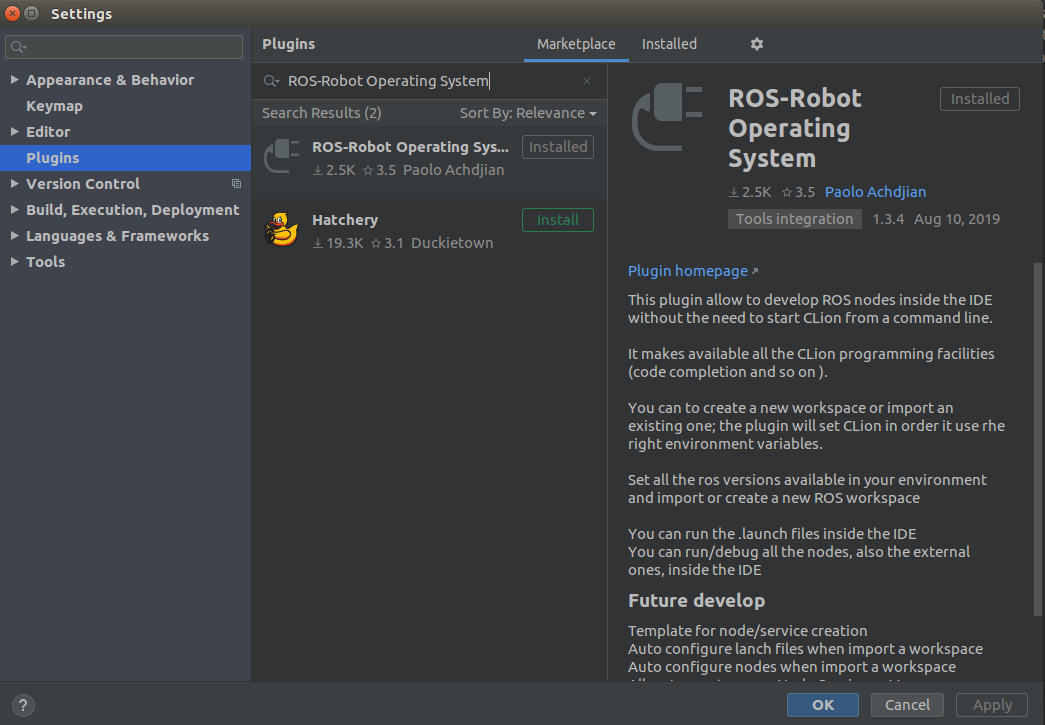 安装ROS IDE --Clion_anzhuang ros ide --clion-CSDN博客