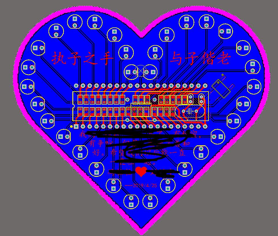 心形流水灯_unsigned char ledkey[14][8]=-CSDN博客