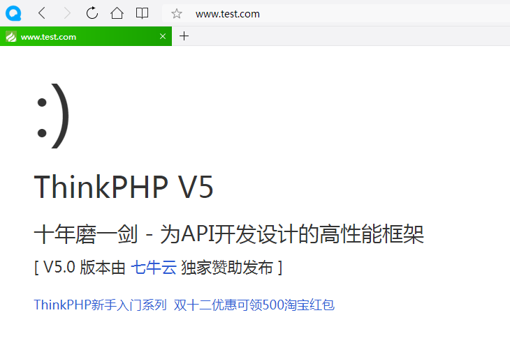 phpstudy运行Thinkphp5、Thinkphp6项目的方法_phpstudy访问不了thinkphp6-CSDN博客