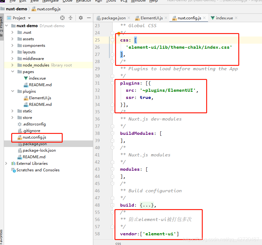 Nuxt中全局引入element Uinuxt 引入elementui Csdn博客