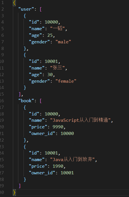 Json Server模拟接口请求过程 Json Server 响应拦截 Csdn博客
