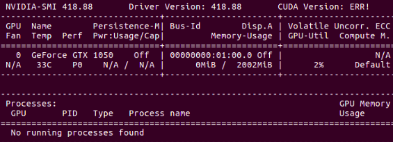 Nvidia Smi Cuda处显示 Errcuda Version Err Csdn博客 