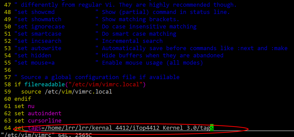 VIM 下通过 ctags 插件实现代码跨文件跳转功能_vim ctags 跳转返回-CSDN博客