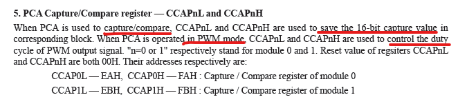 基于stc12c5a60s2单片机理解pca可编程计数器阵列ccapm0 Csdn博客