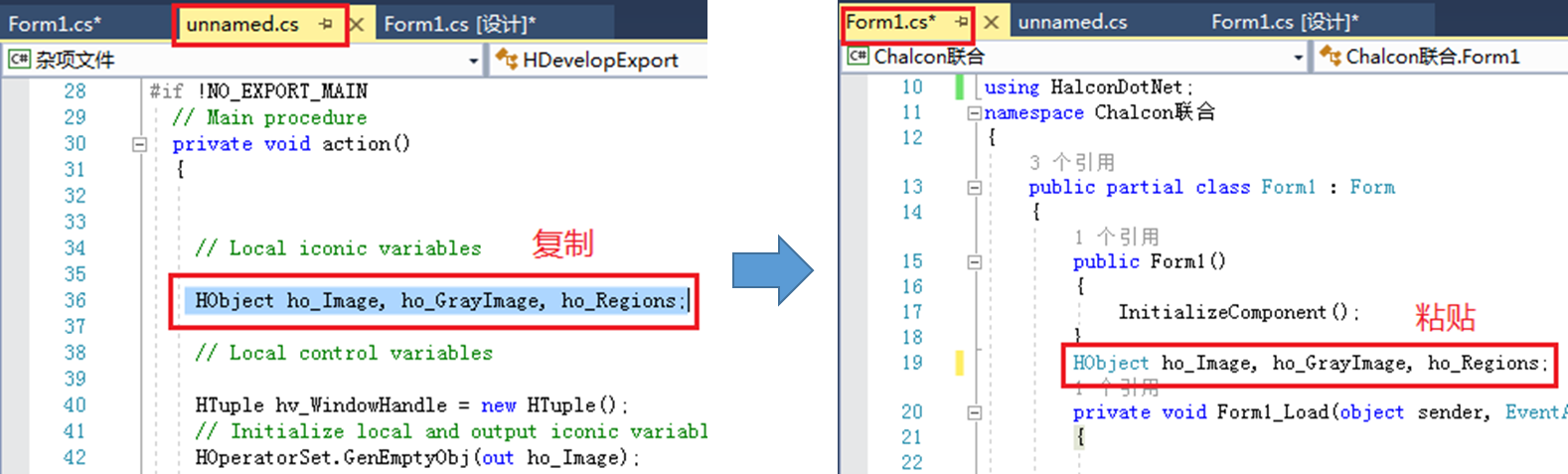 C#与Halcon联合编程_halcon联合c#-CSDN博客