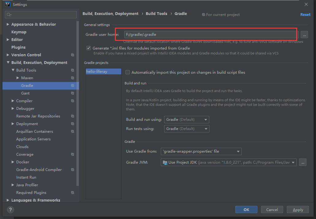 Ide New Gradle Liferay Workspace Project Does Not Project Directory Solutions To Problems
