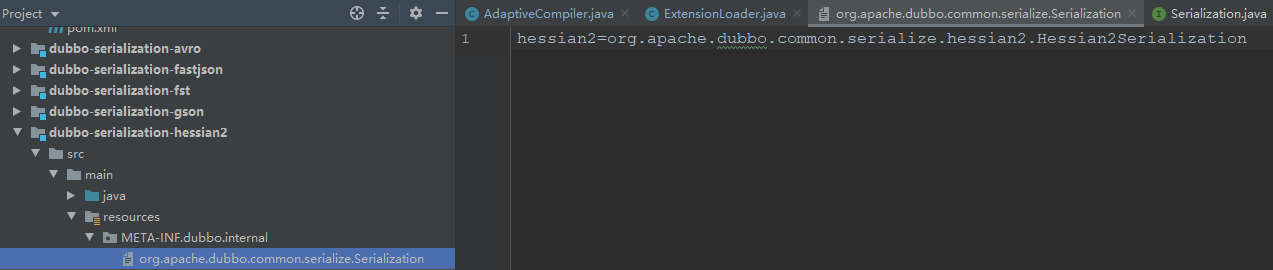 Dubbo之核心类加载器ExtensionLoader源码解析_extensionloader完整类-CSDN博客