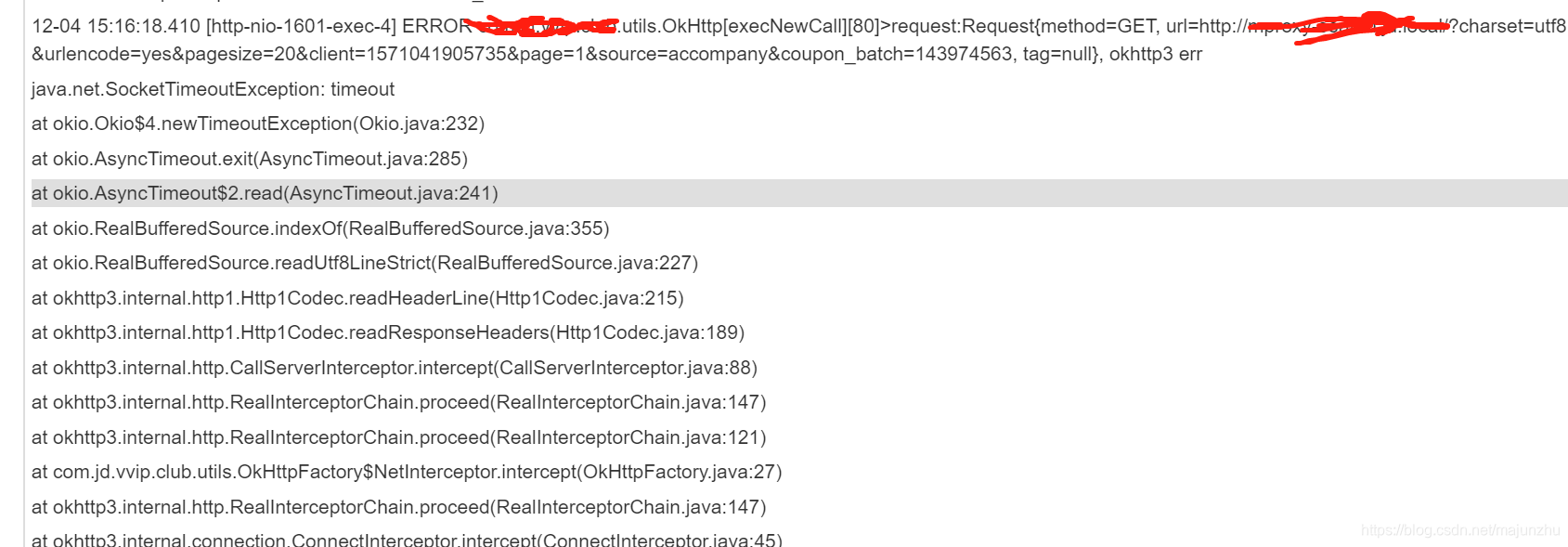45安心技术梳理 Ok3,sockettimeoutexception Timeout Csdn博客