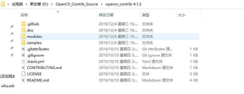Visual Studio2019+Cmake编译配置OpenCV4.1.2+Contrib4.1.2（二）_cmake编译opencv4.1.2-CSDN博客