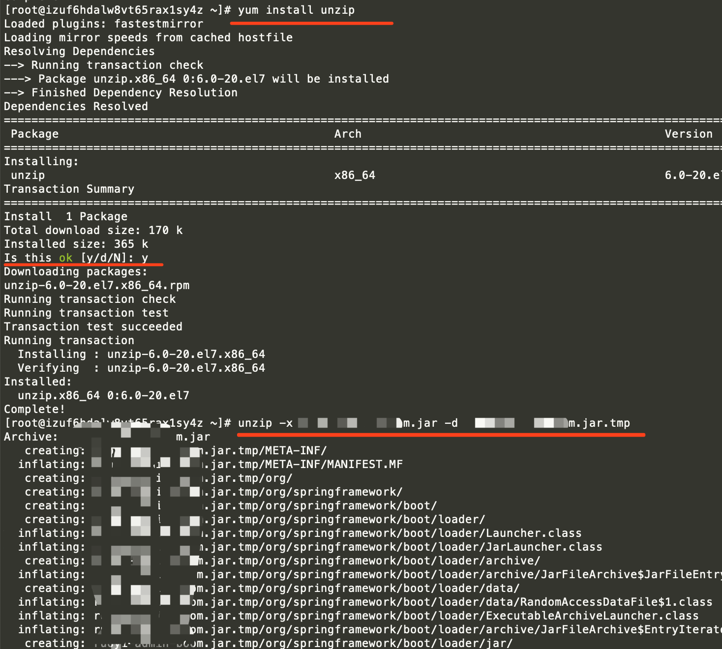 linux 安装 zip unzip_-bash: unzip: command not found 内网-CSDN博客