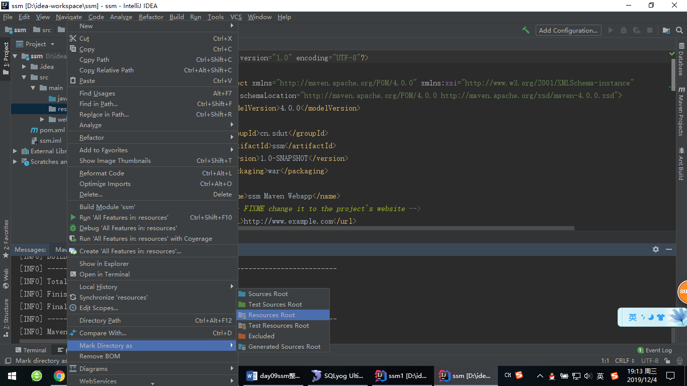 ssm框架整合（idea版，带源码）_ssm项目部署框架maven项目源码-CSDN博客