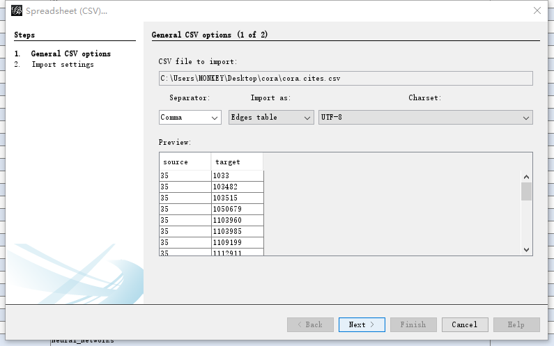 Gephi 网络可视化——导入网络结构_gephi显示群组结构-CSDN博客