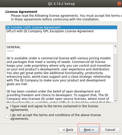Ubuntu下安装Qt5.13 +终端命令启动_qt.qpa.screen: qxcbconnection: could not connect t-CSDN博客