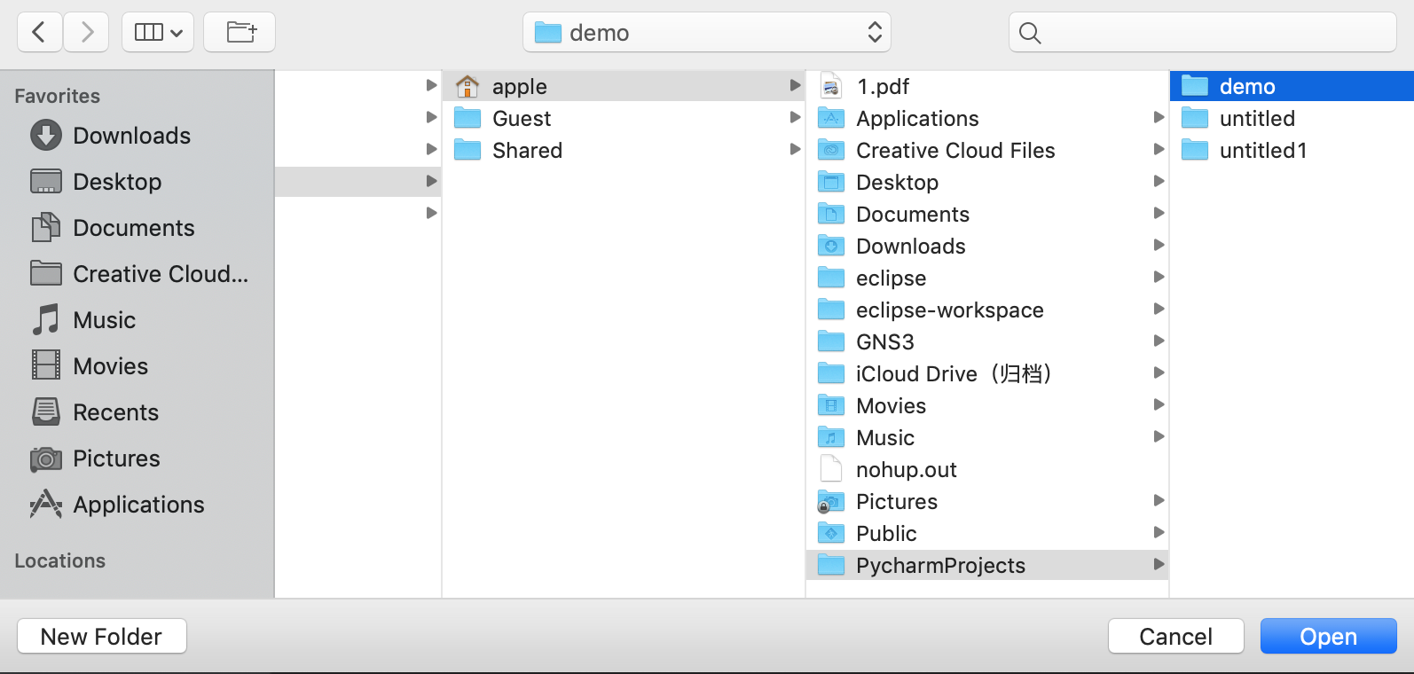 Mac pycharm的newproject左侧没有出现项目选项的情况下，创建Django项目的解决方法./社区版pycharm创建django项目的方法_新建项目的窗口中,左侧没有项目类型 ...