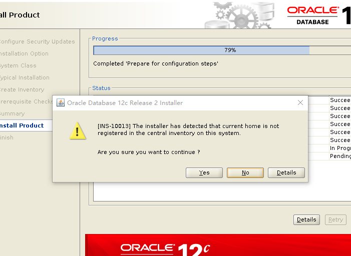 oracle 12c安装 PRVG-0449 : Proper soft limit for maximum stack size 问题解决-CSDN博客