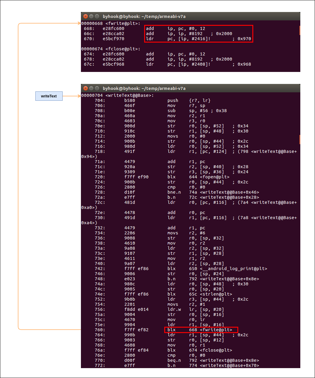 android中基于plt/got的hook实现原理_got plt hook-CSDN博客