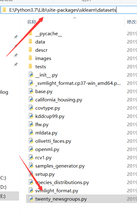 sklearn数据集 及 fetch_20newsgroups() data_home参数设置问题_datasets.fetch-CSDN博客