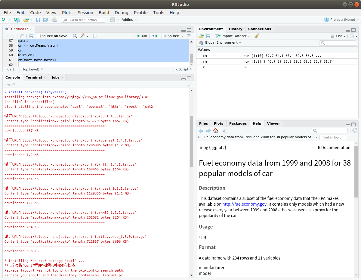 记录安装tidyverse包遇到的问题_安装tidyverse包冲突-CSDN博客