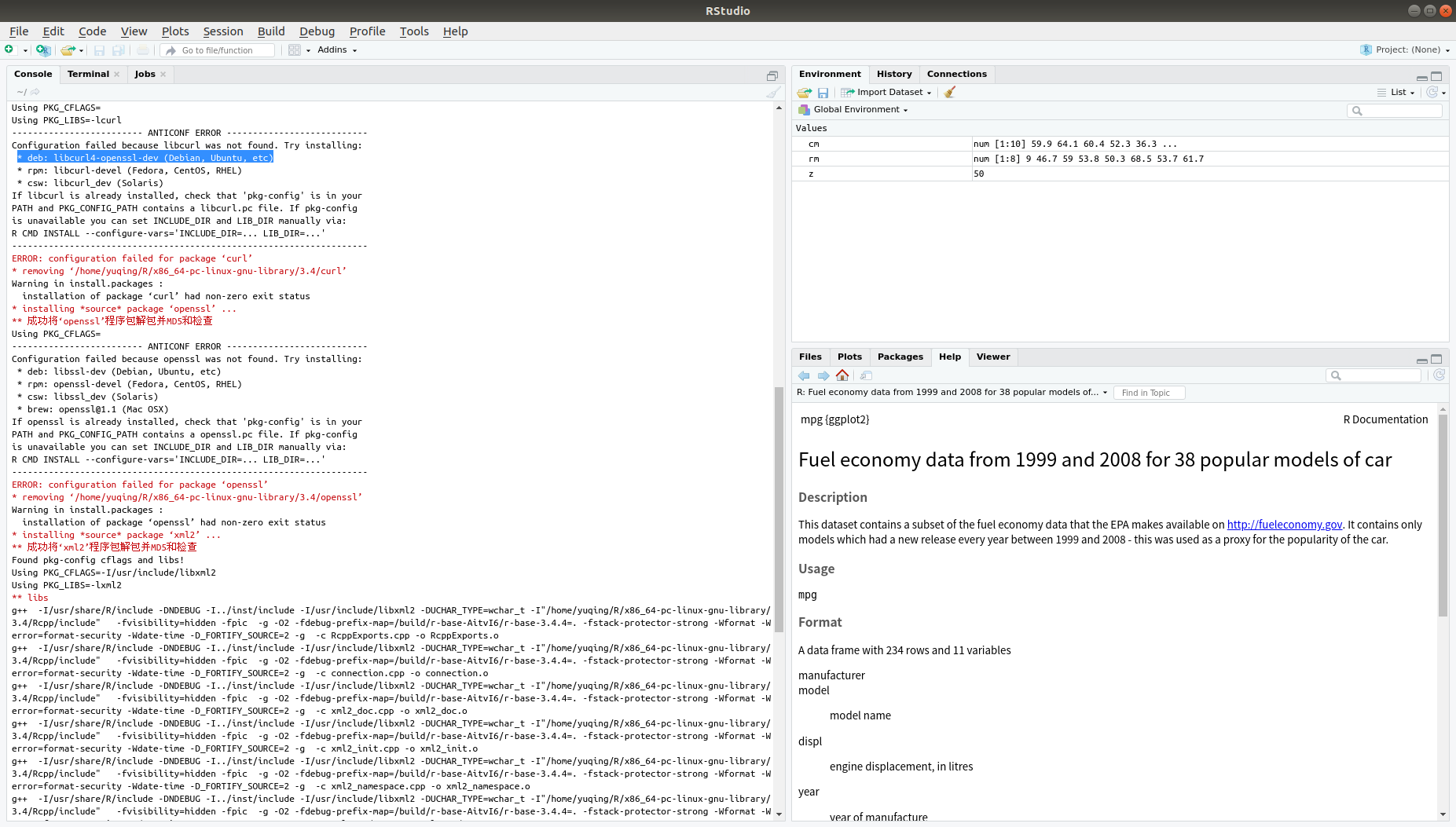 记录安装tidyverse包遇到的问题_安装tidyverse包冲突-CSDN博客