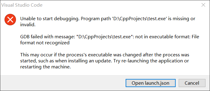 vscode解决not able debugging_could not find any debuggable target-CSDN博客