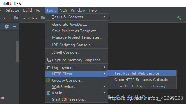 Idea中使用rest Client,类似postman Idea怎么像postman发请求 Csdn博客