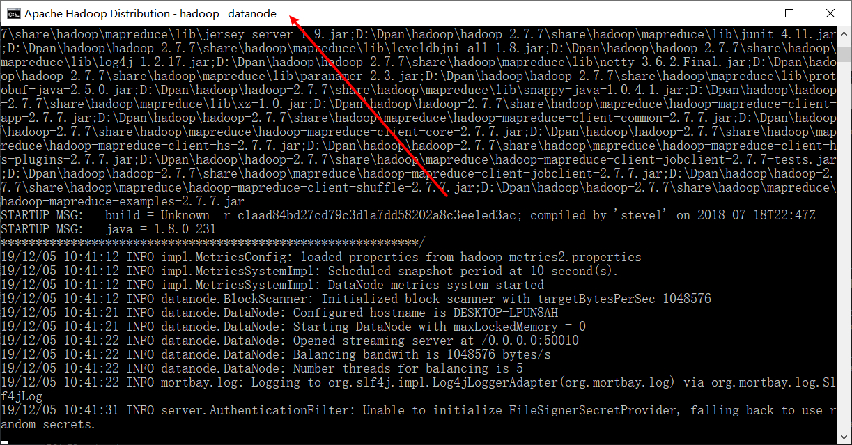Windows下配置单机Hadoop环境_windows配置hadoop获取电脑的hostname-CSDN博客