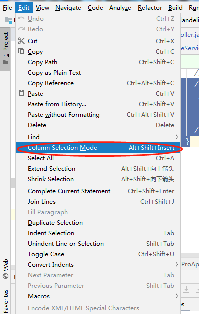 idea 选择复制成了矩形区域解决!!!_idea选中变成块-CSDN博客