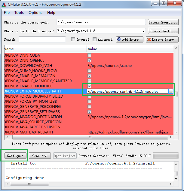 CMake Opencv以及如何添加opencv-contrib库以及VS如何配置OPENCV_vs如何打开cmake 添加库-CSDN博客
