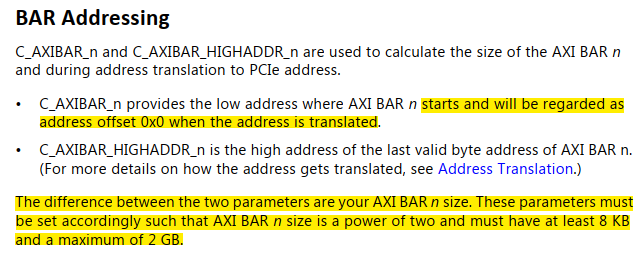 AXI memory mapped to PCI Express 理解及仿真_axi bar-CSDN博客