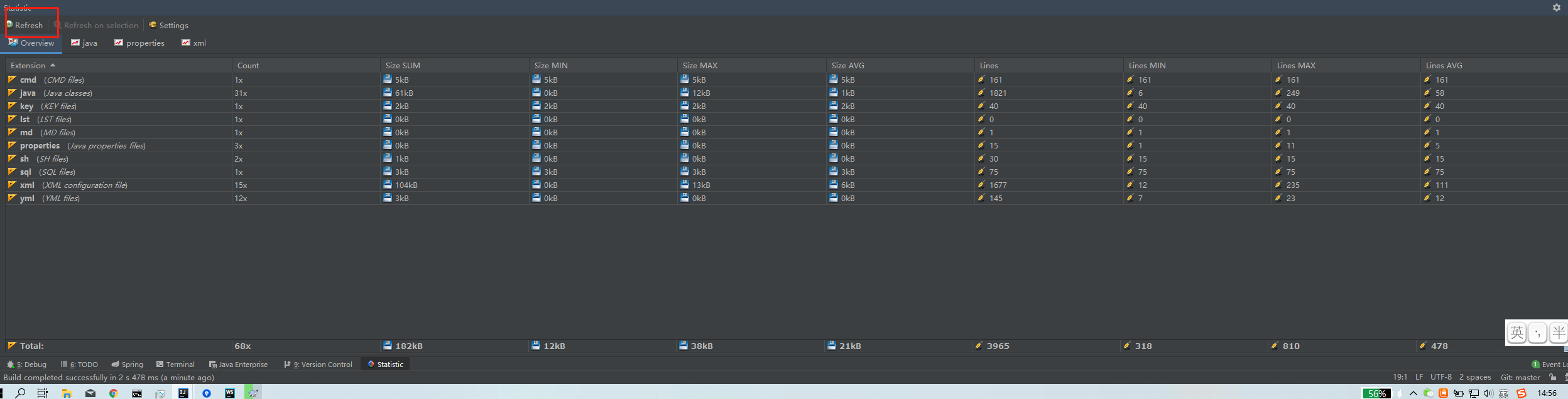 Idea使用工具Statistic进行代码数量，注释的统计_statistic添加单位-CSDN博客